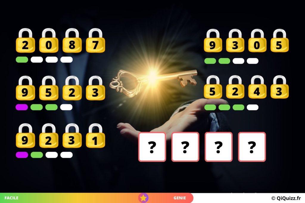 Arriverez-vous à déchiffrer le code secret en moins de 1 minute et 20 ...